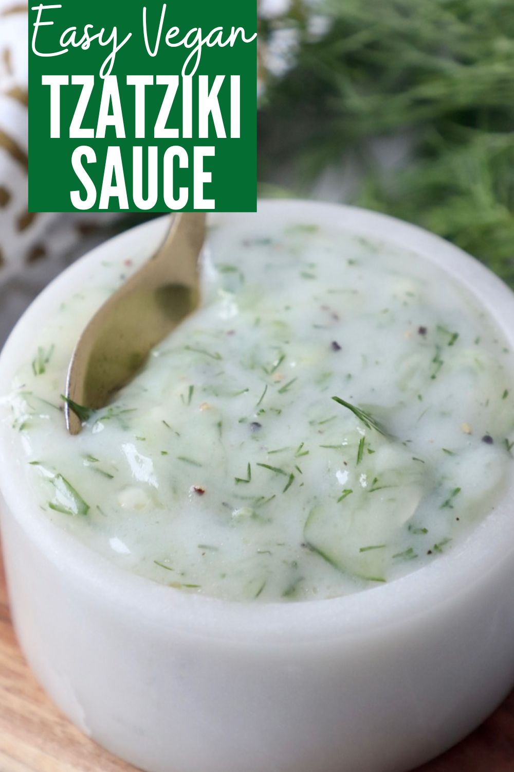 Vegan Tzatziki Sauce Recipe - Bowls Are The New Plates